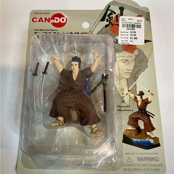 dragon models | Toys | Cando Musashi Miyamoto Action Figure | Poshmark
